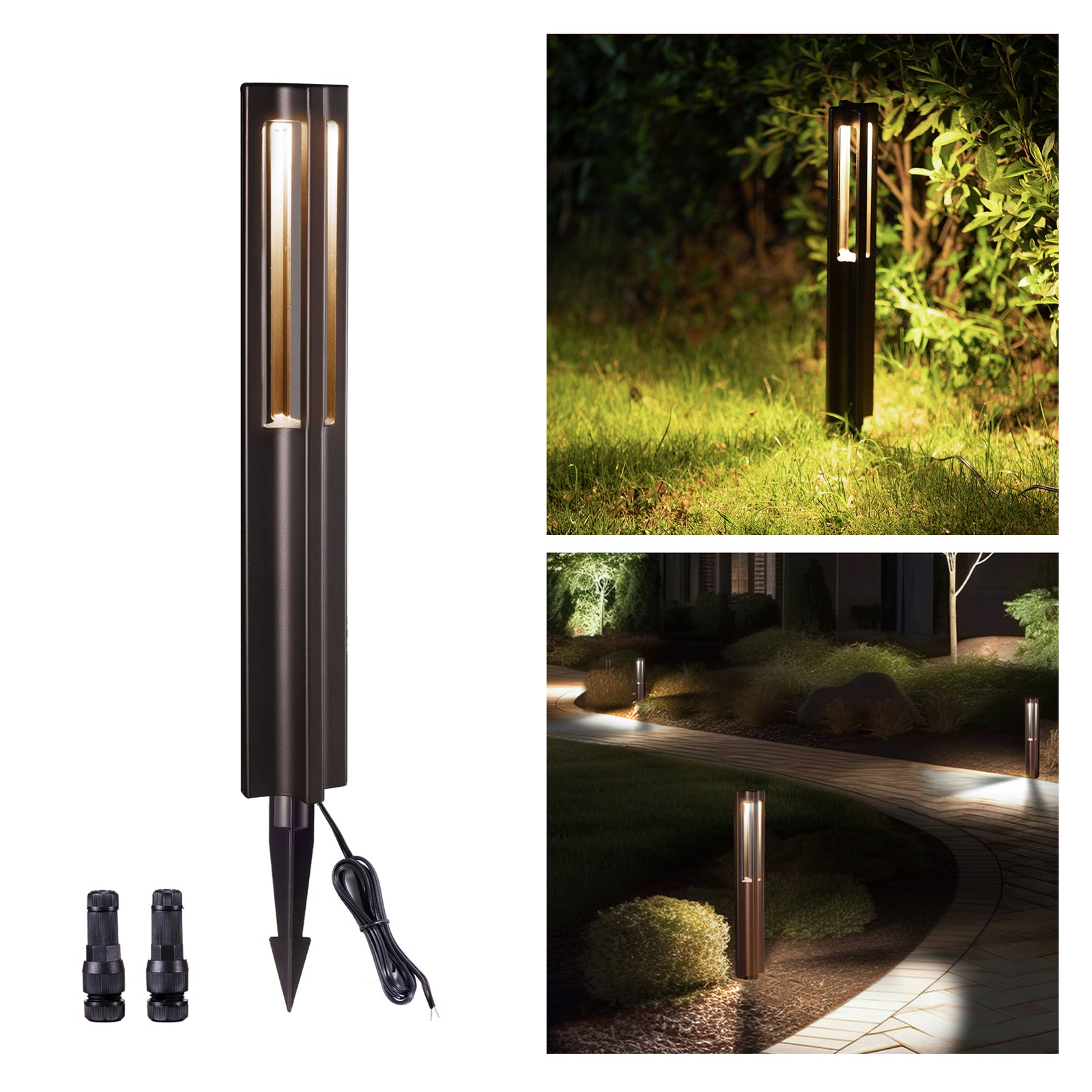 Aluminum Path Lights | Low-Glare 12V Walkway Lighting – Varmtalys Lighting